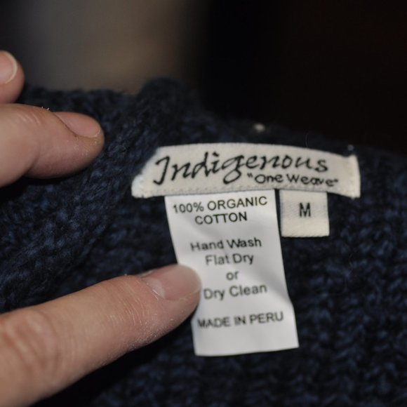 Indigenous | Sweaters | Indigenous Sweater 0 Organic Cotton Blue Size M ...